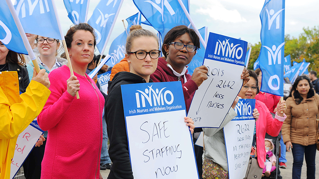 Commencement of ballot for industrial action in the public sector - INMO